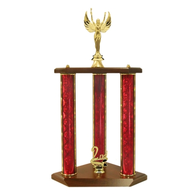 TEC30 Three Column Trophy